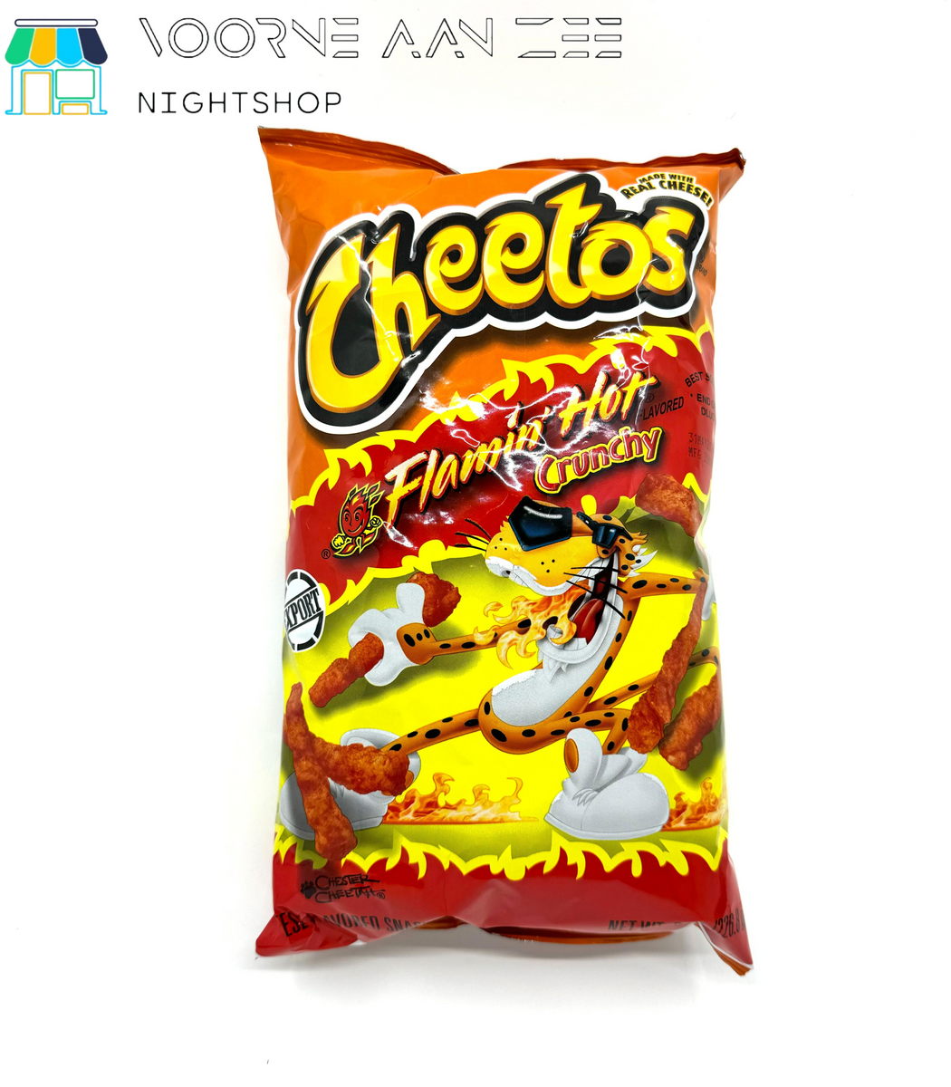 Cheetos Flamin' Hot Crunchy – Nightshop Voorne Aan Zee